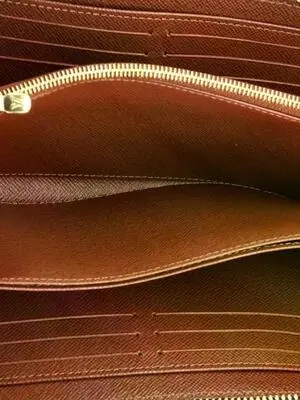 LOUIS VUITTON Zippy Wallet Monogram Canvas Small Wallets