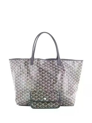 Goyard Saint Louis Coated Canvas Gm Tote Bag - Black