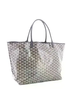 Goyard Saint Louis Coated Canvas Gm Tote Bag - Black
