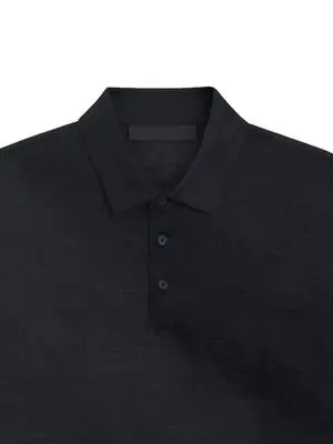 BOSS Parris Button Polo Shirt - Black