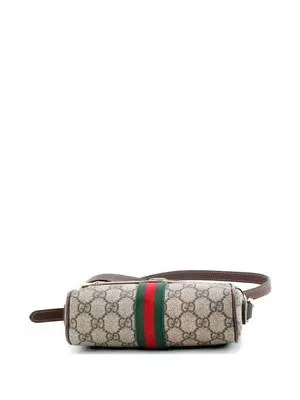 Gucci Ophidia Mini Crossbody Bag Gg Coated Canvas - Brown
