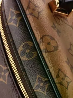 LOUIS VUITTON Vanity Handbag Reverse Monogram Canvas Pm Satchel