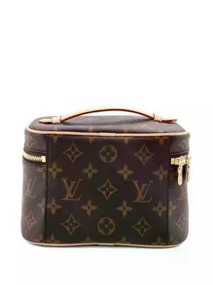 LOUIS VUITTON Vanity Case Monogram Canvas Mini Pouch - Brown