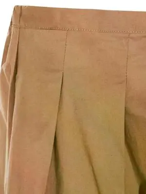 NINE:INTHE:MORNING Pleated Midi Skirt - Orange