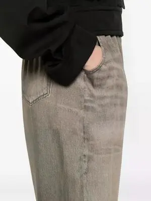 DEHA Elasticated-waist Trousers - Grey