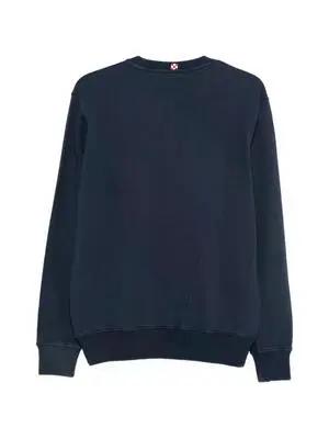 MC2 SAINT BARTH Lettering Crewneck Sweatshirt - Blue