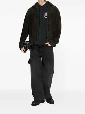 ALLSAINTS Terra Oversized Graphic-print T-shirt - Black