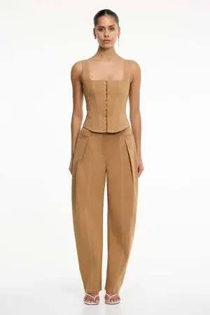 Significant Other Barrel Silhouette Pant - Cedar