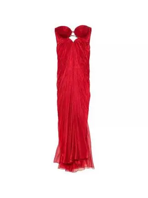 MARIA LUCIA HOHAN Julieta Draped Dress