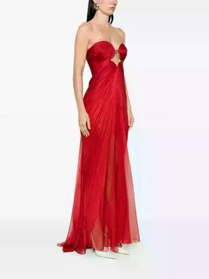 MARIA LUCIA HOHAN Julieta Draped Dress