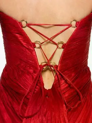 MARIA LUCIA HOHAN Julieta Draped Dress