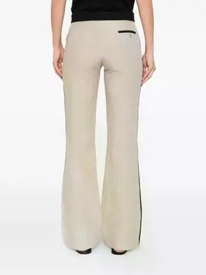 Coperni Contrasting-trim Trousers - Neutrals
