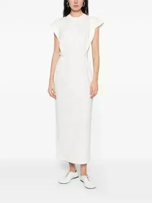 Coperni Adjustable Maxi Dress - Neutrals