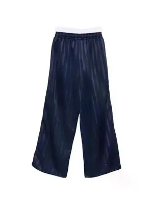 Ksubi Button-detail Track Pants - Blue