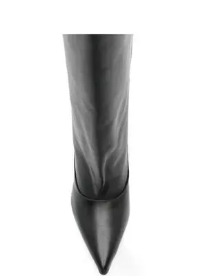 GISEL MOIRE Lory Pointed-toe Knee-high Boots