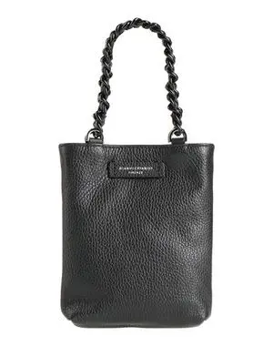 GIANNI CHIARINI Leather Mini Handbag Black