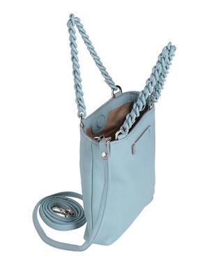 GIANNI CHIARINI Leather Mini Handbag - Blue
