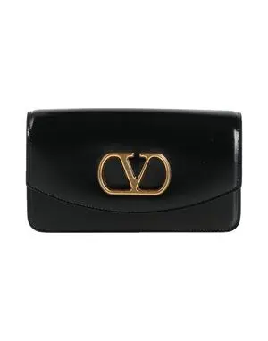 Valentino Garavani Leather Handbag - Black
