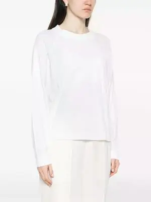 MARGARET HOWELL Round-neck T-shirt - White