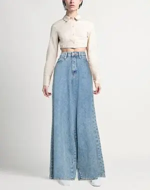 Good American Baggy Cotton And Lyocell Jeans