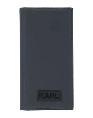 Karl Lagerfeld Wallet Polyurethane, Polyester - Blue