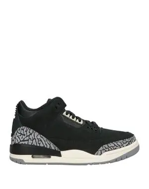 JORDAN Leather Sneakers - Black