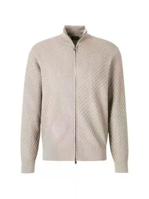 Brioni Zip Up Cardigans For Men