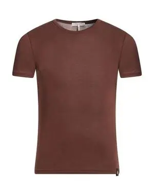 Rag & Bone T-shirt Size Cotton, Modal, Elastane - Brown