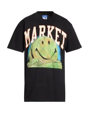 MARKET T-shirt Size Cotton - Black