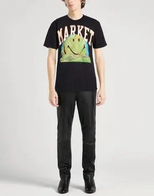 MARKET T-shirt Size Cotton - Black