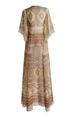 Etro Patterned Maxi Dress