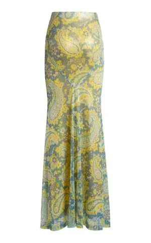 Etro Printed Maxi Skirt