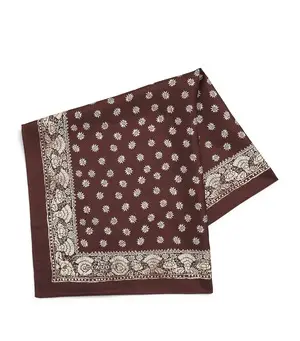 Claudie Pierlot Printed Headscarf - Brown