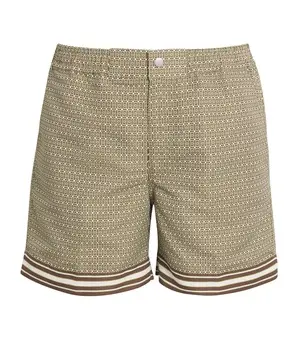 CHE Printed Lucena Swimshorts - Brown