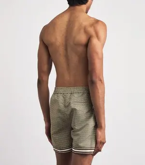 CHE Printed Lucena Swimshorts - Brown