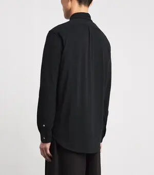 Polo Ralph Lauren Cotton Featherweight Mesh Shirt - Black