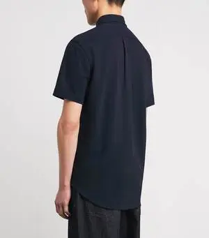 Polo Ralph Lauren Cotton Featherweight Mesh Shirt - Navy