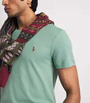 Polo Ralph Lauren Pima Cotton Polo Pony T-shirt - Green