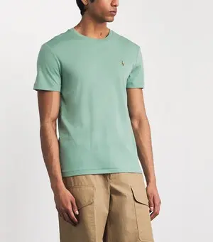 Polo Ralph Lauren Pima Cotton Polo Pony T-shirt - Green