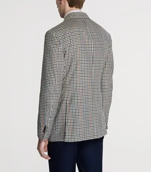 Dunhill Wool Gingham Blazer