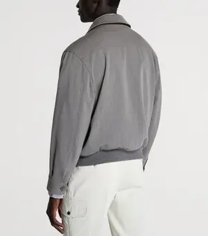 Dunhill Wool Super 120s Bomber Jacket