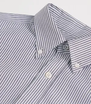 Dunhill Cotton-cashmere Stripe Shirt - Brown