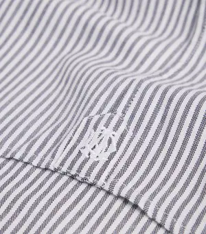 Dunhill Cotton-cashmere Stripe Shirt - Brown