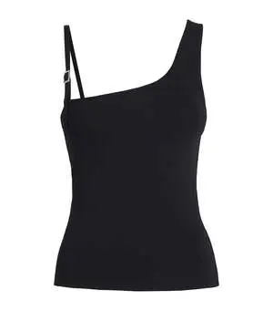 Sandro Knitted Asymmetric Tank Top