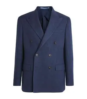 Men's Navy Linen Suits