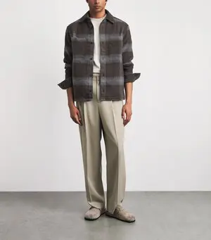 SAMSØE SAMSØE Melange Flannel Overshirt