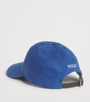 Polo Ralph Lauren Linen Baseball Cap - Blue
