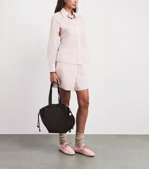 Claudie Pierlot Cotton-blend Stripe Shirt