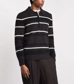 NN.07 Organic Cotton Polo Sweater