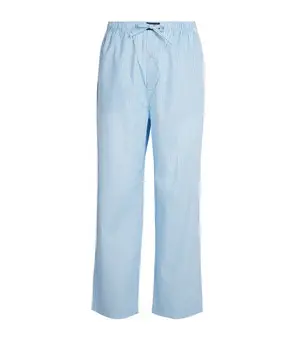 Polo Ralph Lauren Cotton Stripe Pyjama Bottoms - Blue